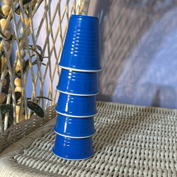 Kitchen | Blue Solo Cup Shot Glasses Hard Plastic Non Disposable | Poshmark